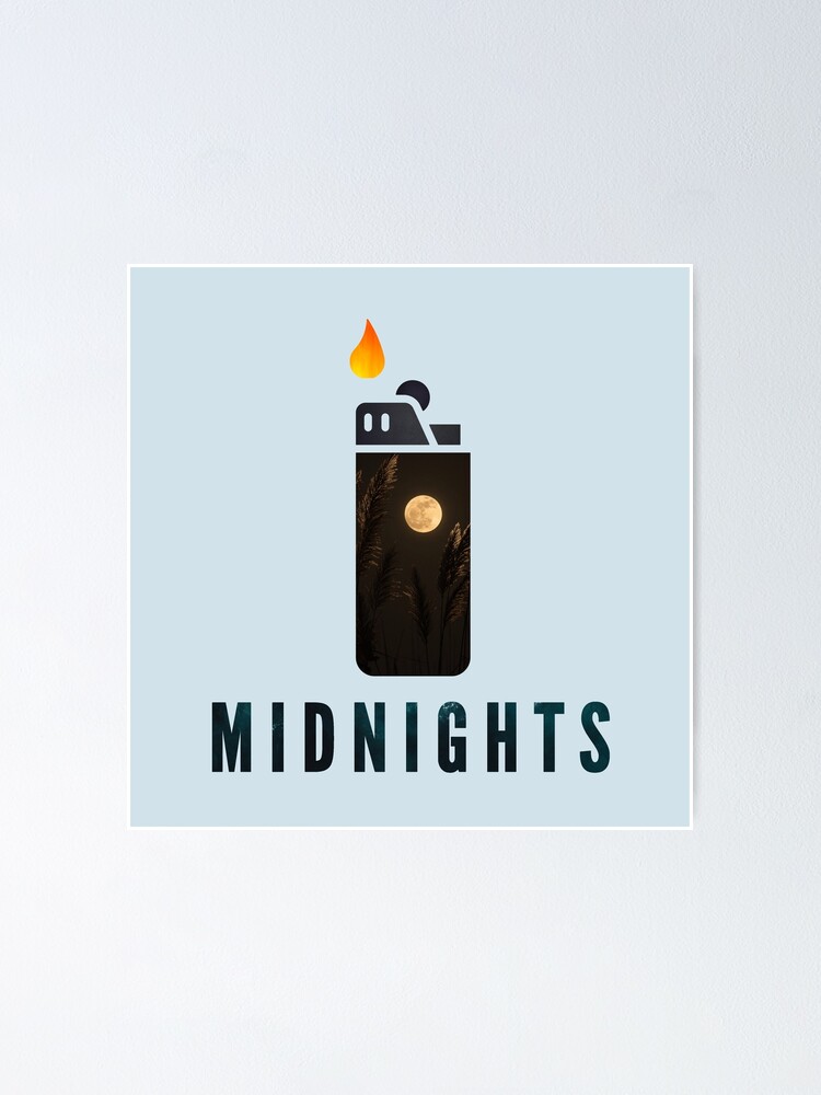 "Taylor Swift Midnights Lighter" Poster for Sale by OverNinthCloud ...
