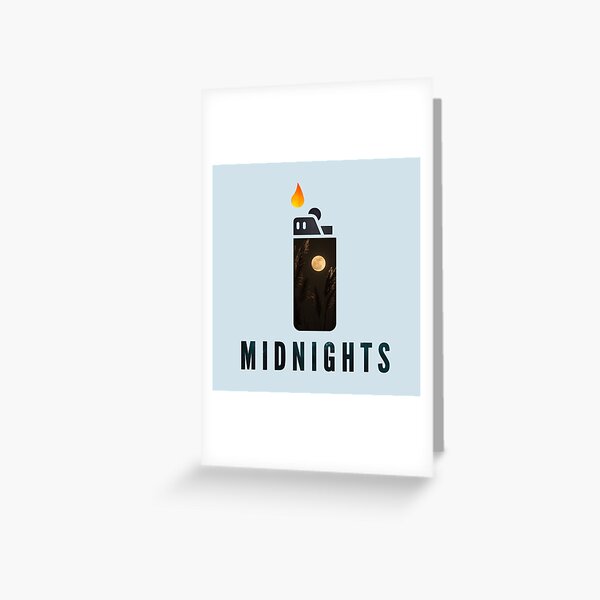 "Taylor Swift Midnights Lighter" Greeting Card for Sale by ...
