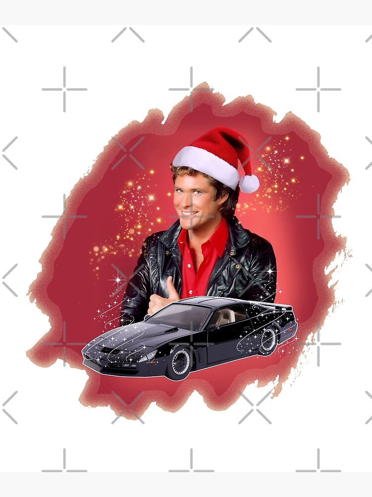 "Christmas Knight - Rider " Poster for Sale by Art-by-Rohan | Redbubble