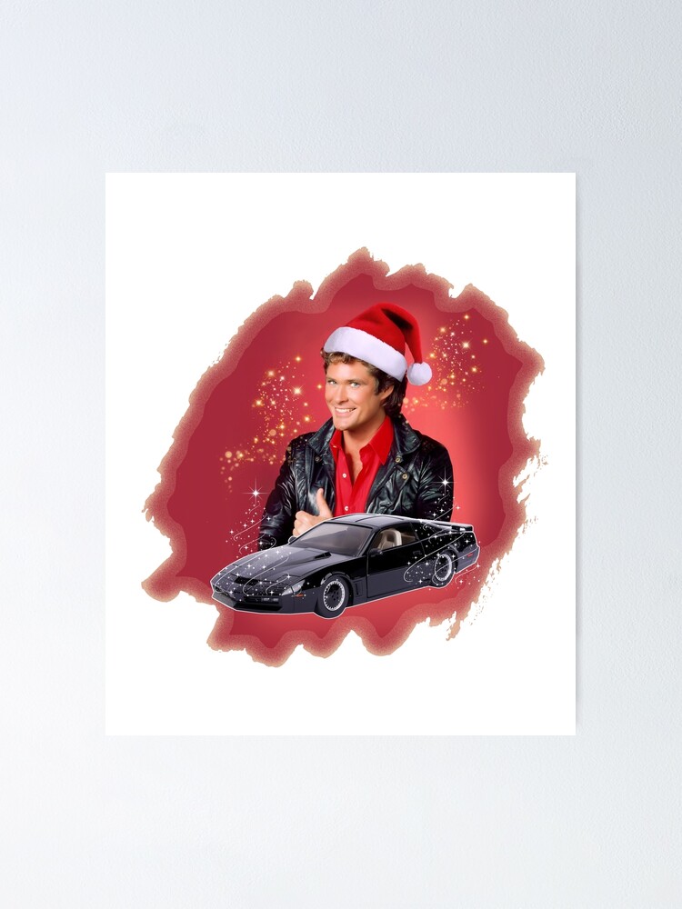 "Christmas Knight - Rider " Poster for Sale by Art-by-Rohan | Redbubble