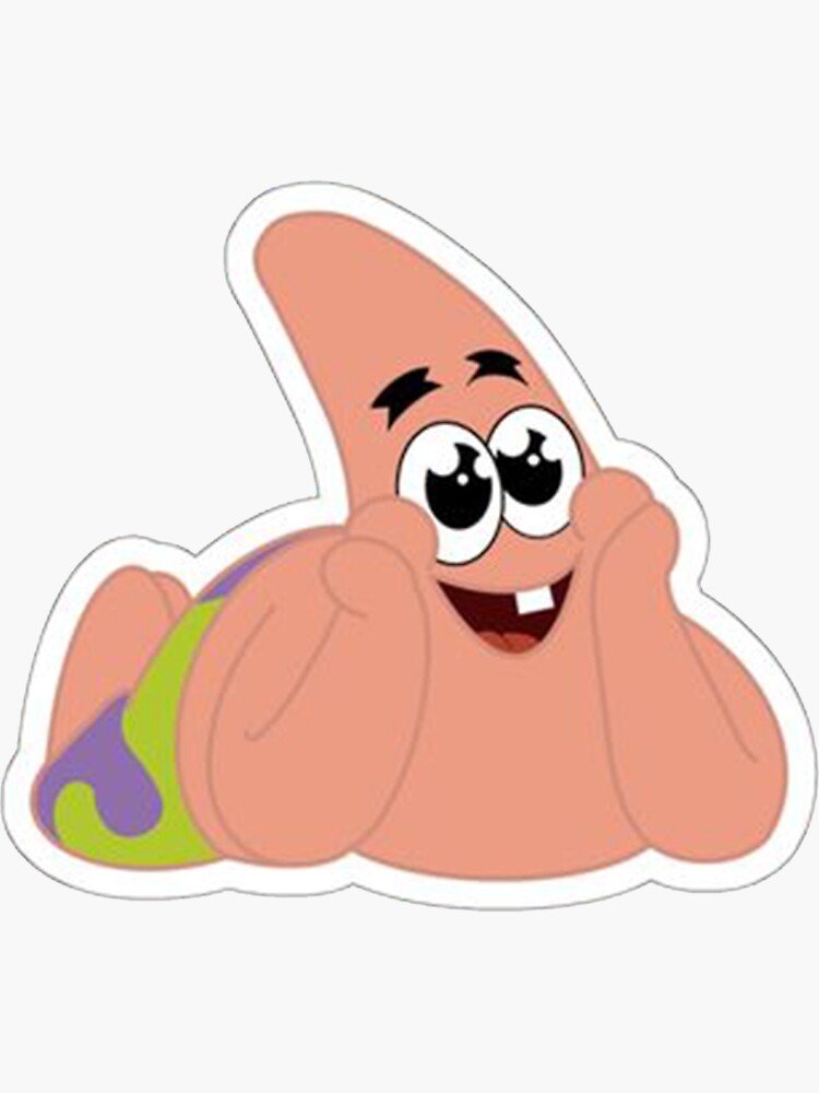 "Patrick - Sponge Bob Square Pants " Sticker for Sale by ...