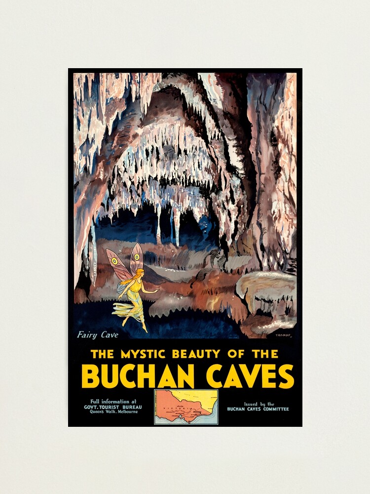 "AUSTRALIA The Mystic Beauty of the BUCHAN CAVES 1940s Vintage Travel ...
