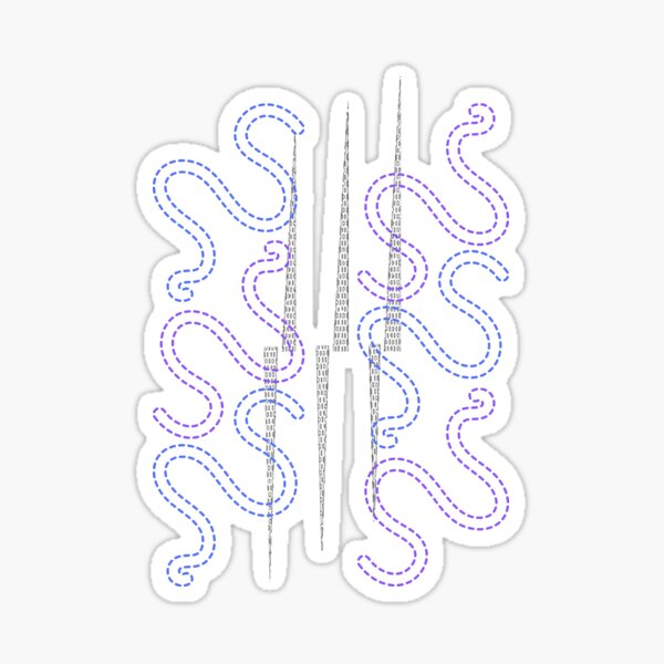 "LOGO" Sticker for Sale by LeoDaVici | Redbubble