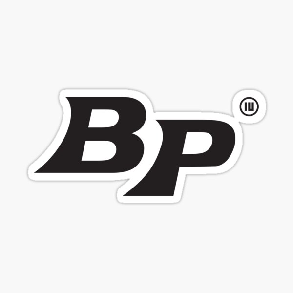 "BP - Initials You" Sticker for Sale by NorasetKunjara | Redbubble