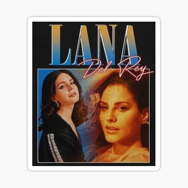 "lana del ray" Sticker for Sale by Harrydaddy | Redbubble