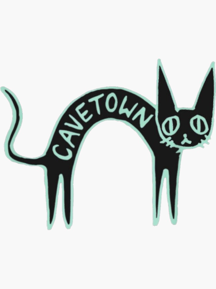 "cat cavetown" Sticker for Sale by MariaLadi | Redbubble