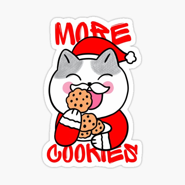 "Cookie Monster More Cookies" Sticker for Sale by bhsysfshop | Redbubble