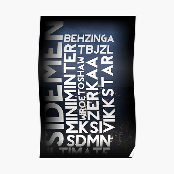 Sidemen Posters | Redbubble