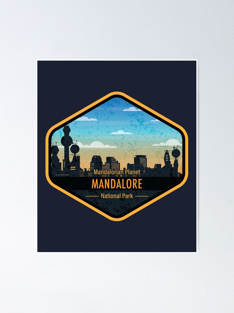 "Mandalore Planet" Poster for Sale by origato | Redbubble