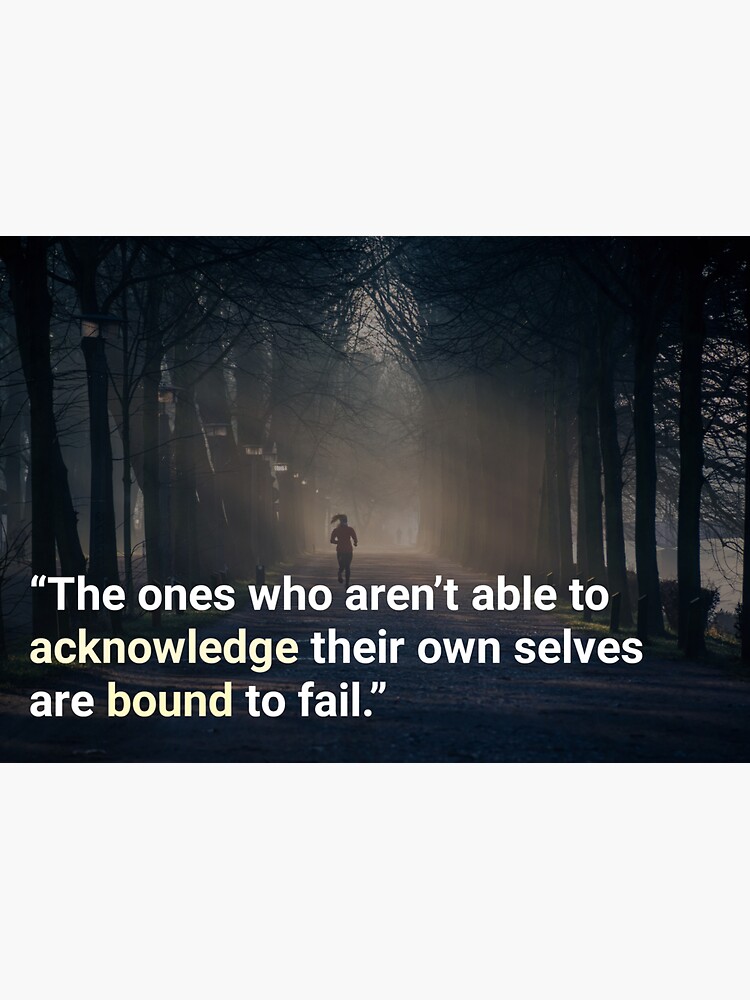 "life lesson quote on nature image background" Sticker for Sale by ...