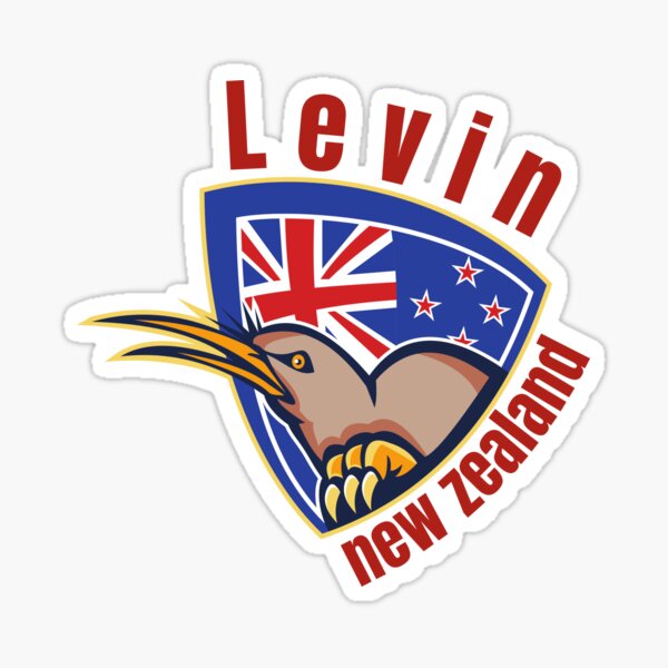 "Levin New zealand " Sticker for Sale by Dreamypics | Redbubble