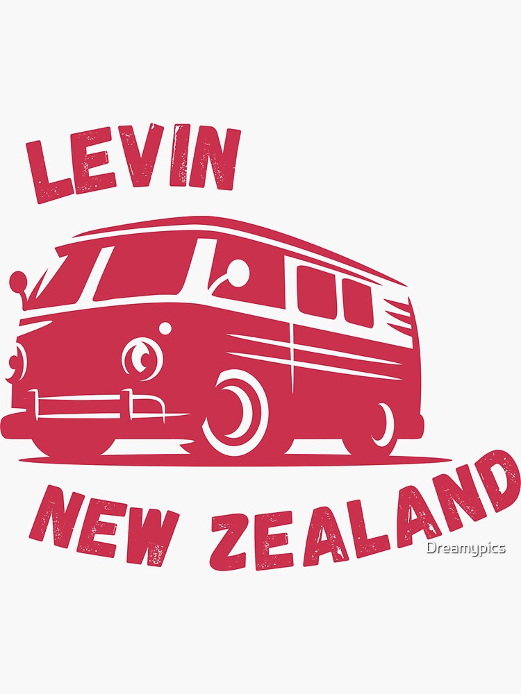 "Levin New zealand " Sticker for Sale by Dreamypics | Redbubble