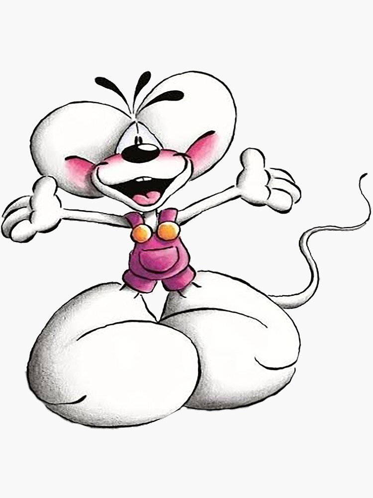 "Diddl cartoon" Sticker for Sale by Daenerys-3 | Redbubble