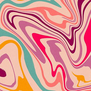 "Boho Swirl Abstract Retro" Art Board Print for Sale by trajeado14 ...