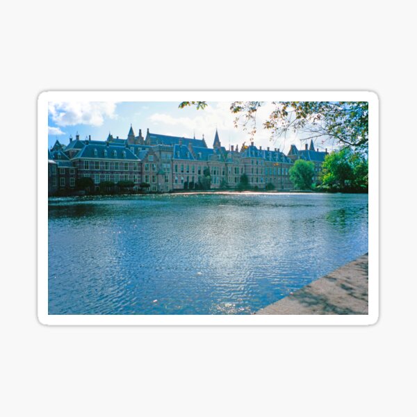 "Lake Hof Vijver,The Hague, The Netherlands, Late Summer 16" Sticker ...