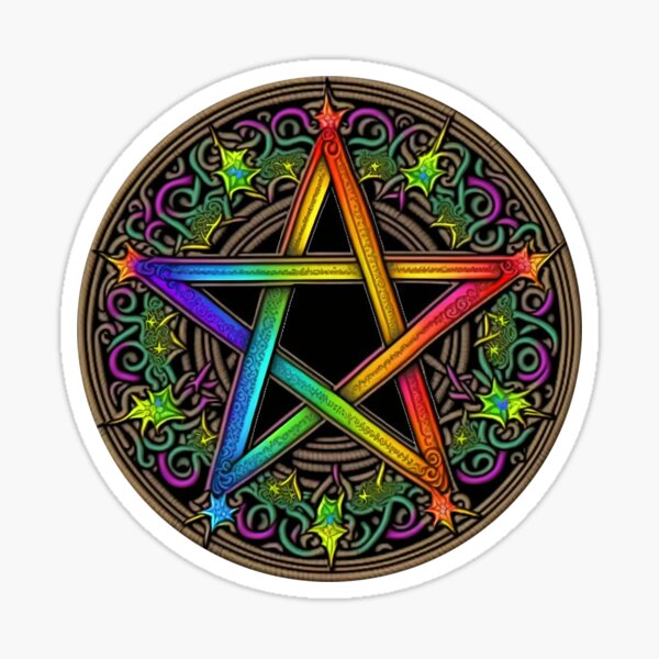 "A Magical Pentacle" Sticker for Sale by MyMagicalPlace | Redbubble