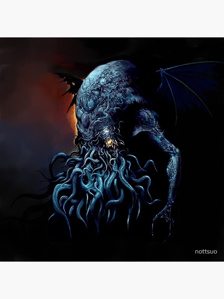 "CTHULHU" Art Print for Sale by nottsuo | Redbubble