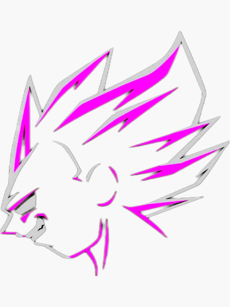 "the prince of sayan vegeta legend " Sticker for Sale by Bondagani ...
