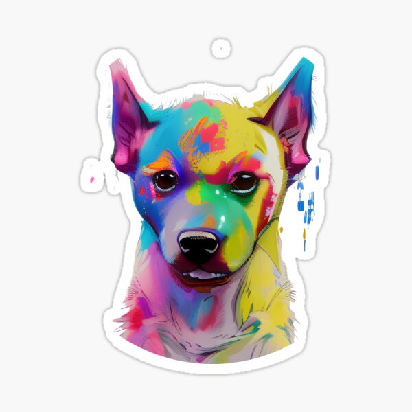 "Splash graffiti Dog" Sticker for Sale by the-splash-shop | Redbubble
