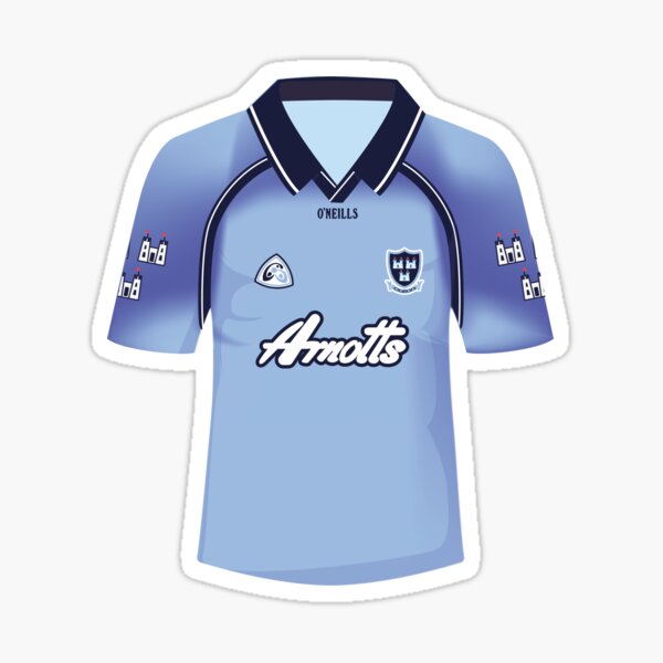 "Dublin Jersey 2002-04" Sticker for Sale by county-colours | Redbubble