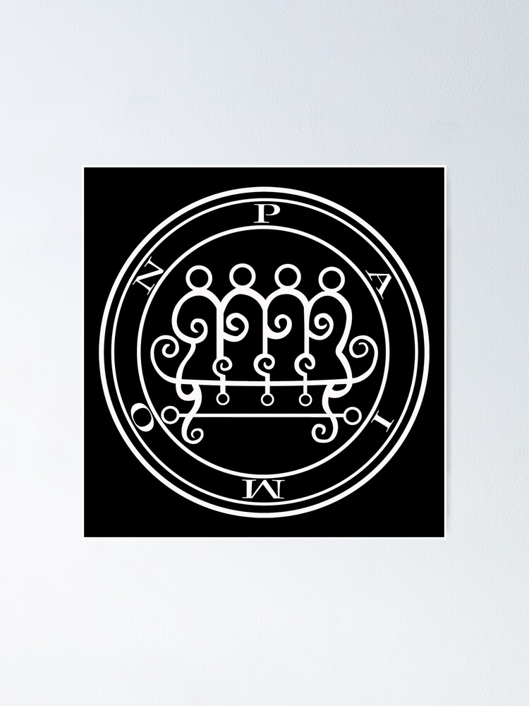 "Paimon Sigil" Poster for Sale by IncipitChaos218 | Redbubble