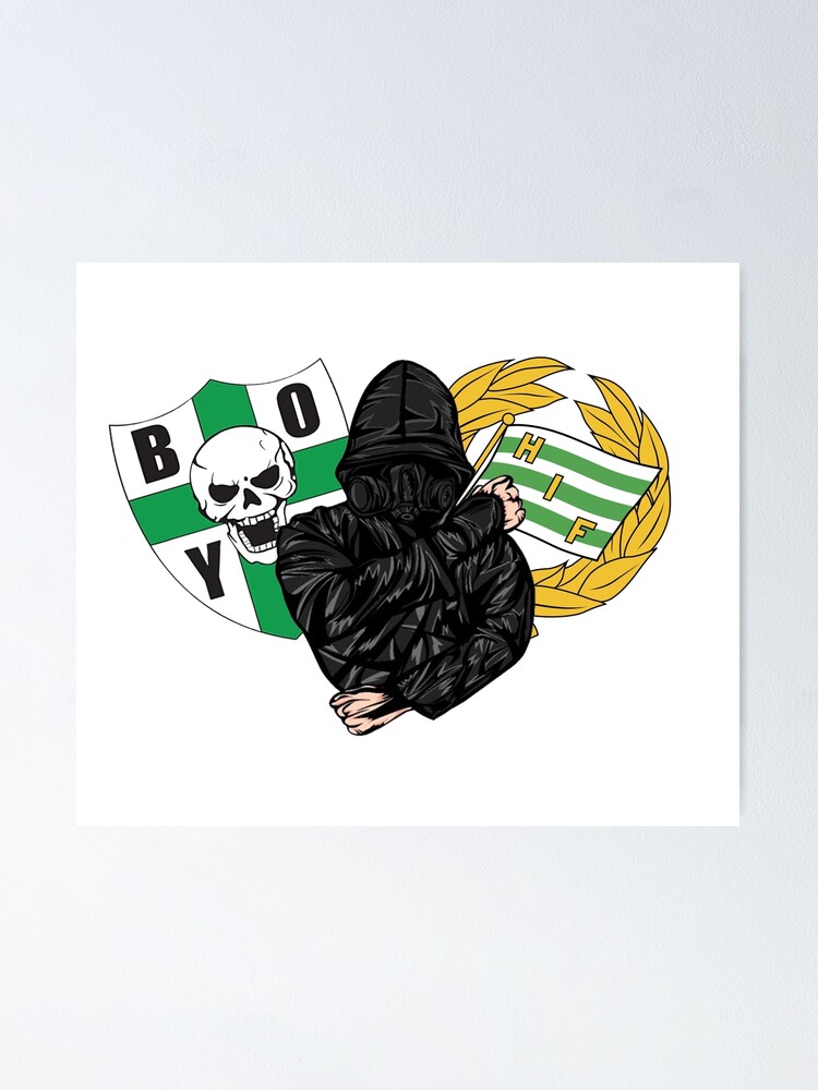 " Bajen Ultra" Poster for Sale by welovefootball | Redbubble