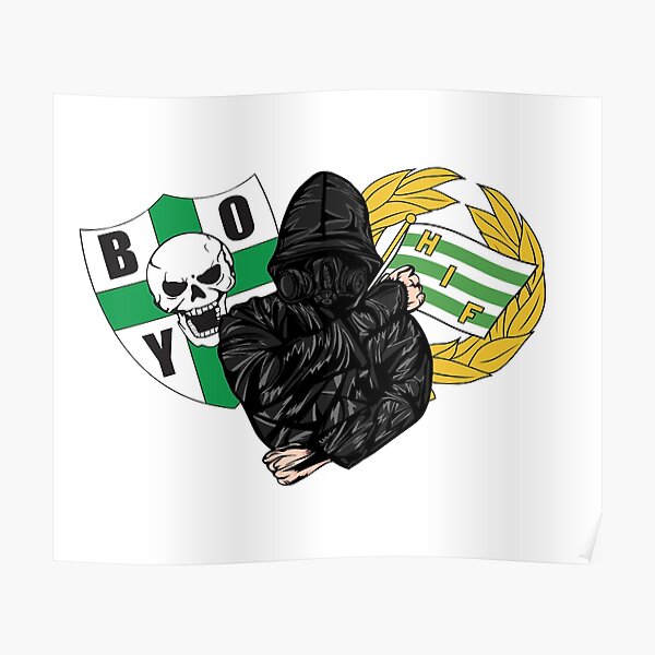 " Bajen Ultra" Poster for Sale by welovefootball | Redbubble