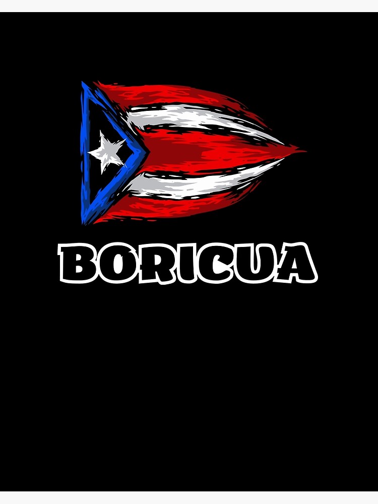 "Boricua Puerto Rico Flag Stickers" Art Board Printundefined by Tim ...
