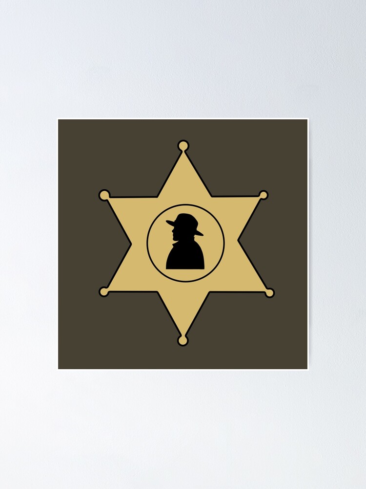 "Park Ranger Star Badge" Poster for Sale by ChromaCass | Redbubble