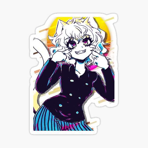 "Pitou" Sticker for Sale by 80sRetroArt | Redbubble