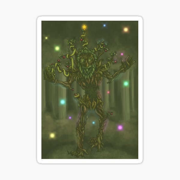 "Oh Christmas Tree Ent" Sticker for Sale by ianablakeman | Redbubble