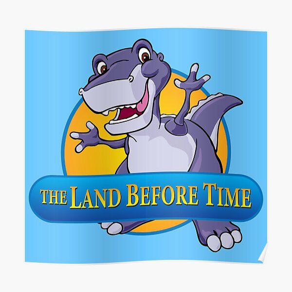 "The Land Before - Chomper" Poster for Sale by TVstars | Redbubble