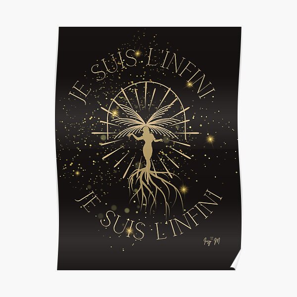 "I am infinity" Poster for Sale by InsyM | Redbubble
