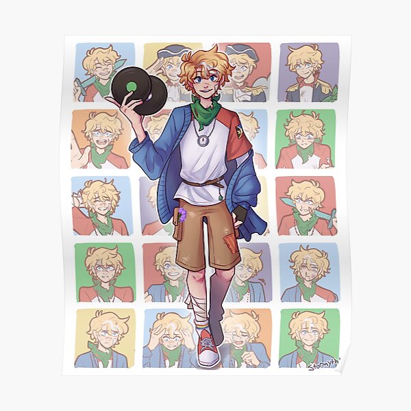 "TommyInnit - DSMP" Poster for Sale by Stormyth Art | Redbubble