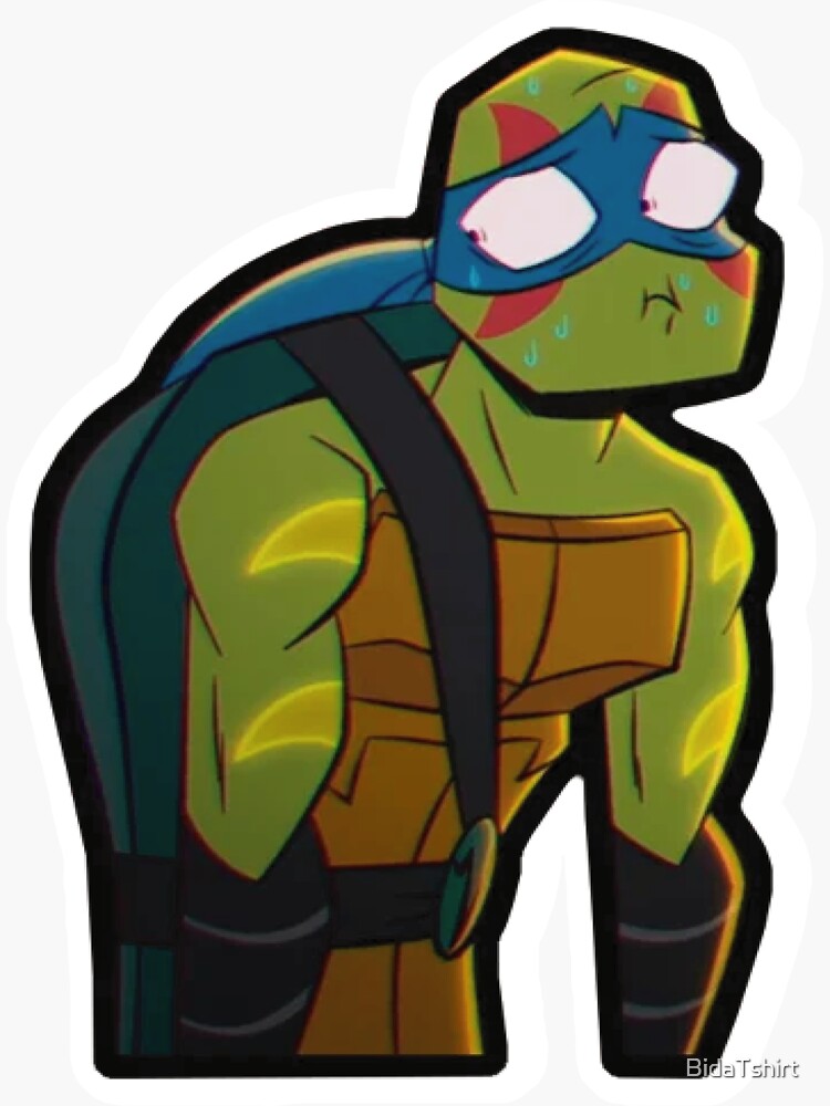 "Rottmnt Mikey Ninja Turtles Teenage " Sticker for Sale by BidaTshirt ...