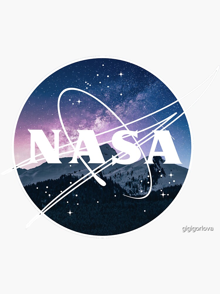 "Nasa Space Pastel Goth" Sticker for Sale by gigigorlova | Redbubble