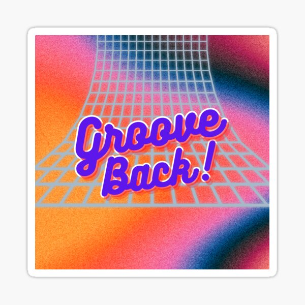 "Groove Back J.Y.P." Sticker for Sale by badaa | Redbubble