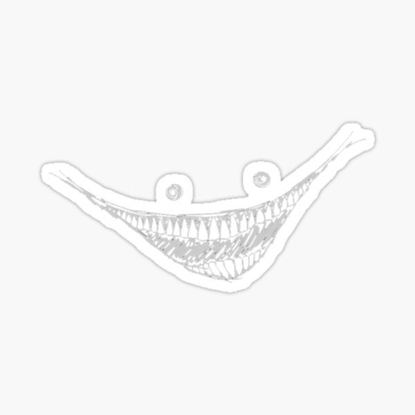"The Smiler " Sticker for Sale by biryati | Redbubble