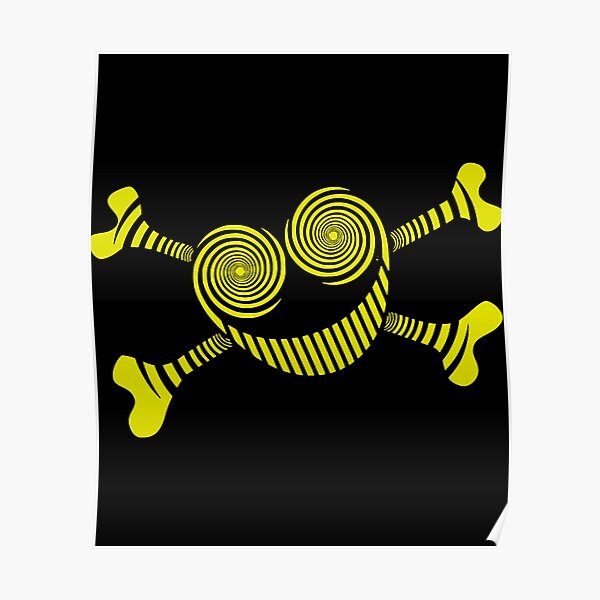 "The Smiler logo Smile and Cross Bones " Poster for Sale by biryati ...
