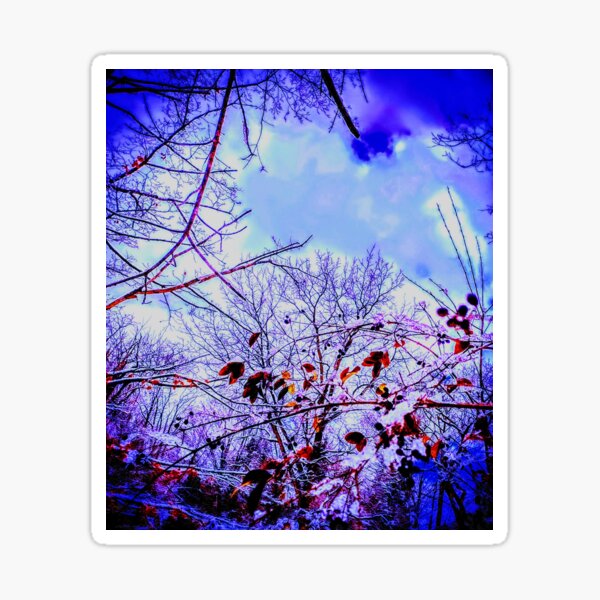 "Blue magic " Sticker for Sale by Ivy-Bindig | Redbubble