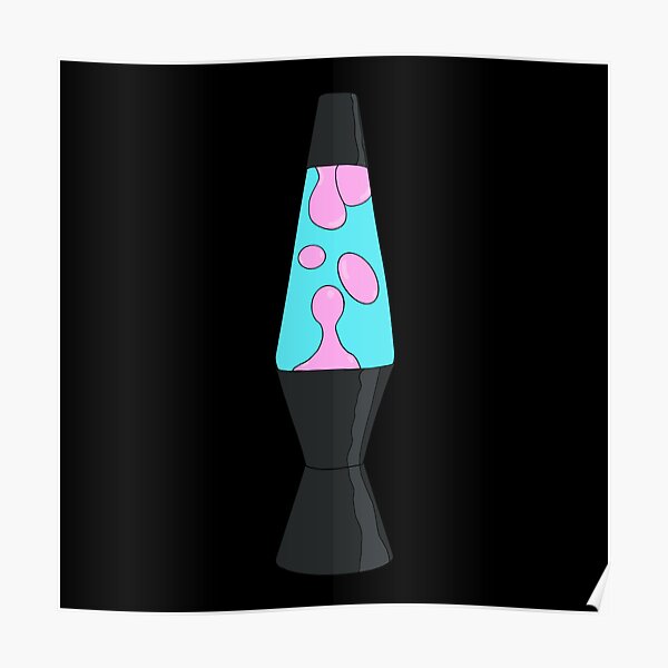 "Lava lamp " Poster for Sale by Nunsketchy | Redbubble