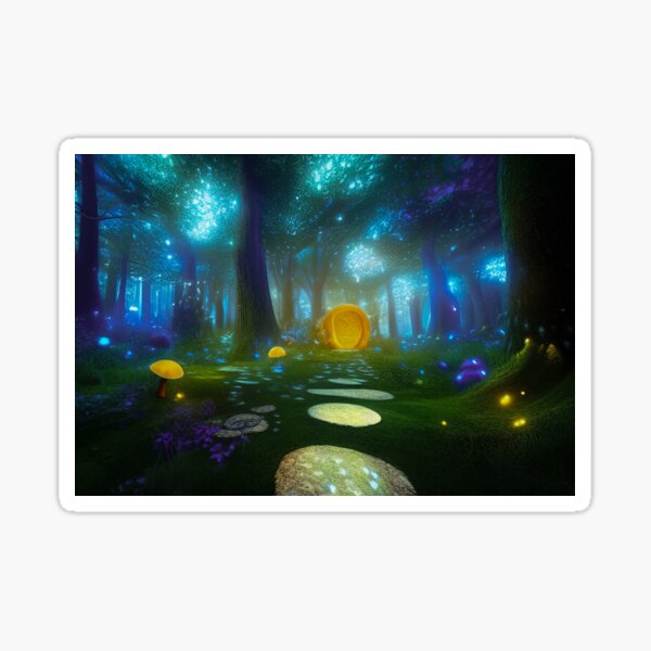 "Magical Pathway " Sticker for Sale by MagicalPegasus | Redbubble