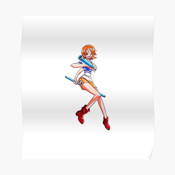 "Nami one piece" Poster for Sale by Yor-art | Redbubble