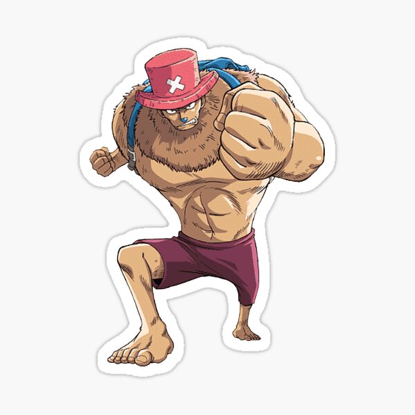 "tony tony chopper one piece" Sticker for Sale by Yor-art | Redbubble