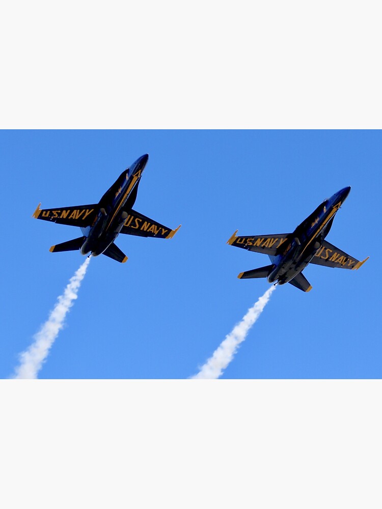 Pegatina «US Navy Blue Angels F18 super hornet formación de aviones de ...