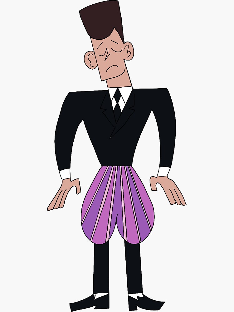 "JFK Clone from Clone High in Ponce’s pants" Sticker for Sale by NuttyBuddies | Redbubble