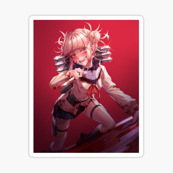 "Boku no Hero Toga " Sticker for Sale by Angelbeats26 | Redbubble