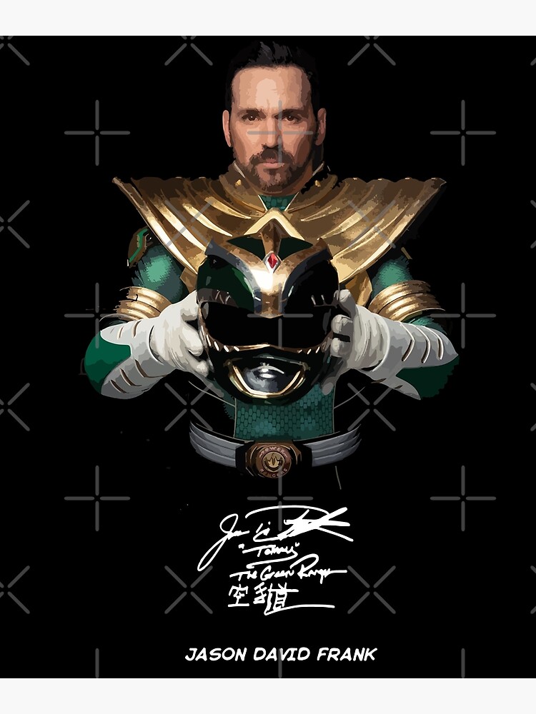 "Jason David Frank - green ranger" Poster for Sale by CHITO-X | Redbubble