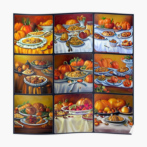"Stuffing art / Thanksgiving Stuffing art" Poster for Sale by ...