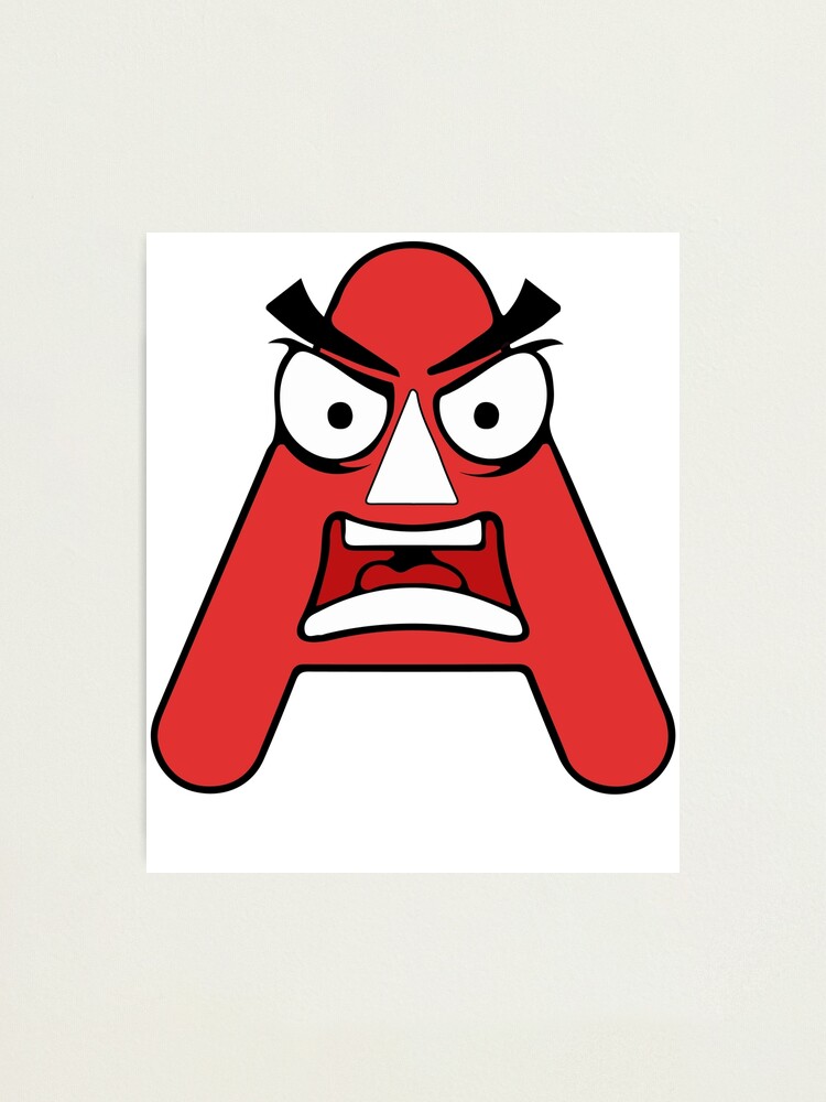 "Emotion Letter A Alphabet Lore, Angry Latter Alphabet Lore ...